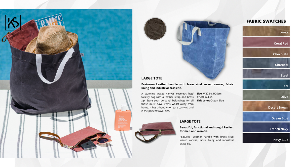 Discover the Ultimate Waxed Canvas Large Tote | Durable, Stylish, and ...